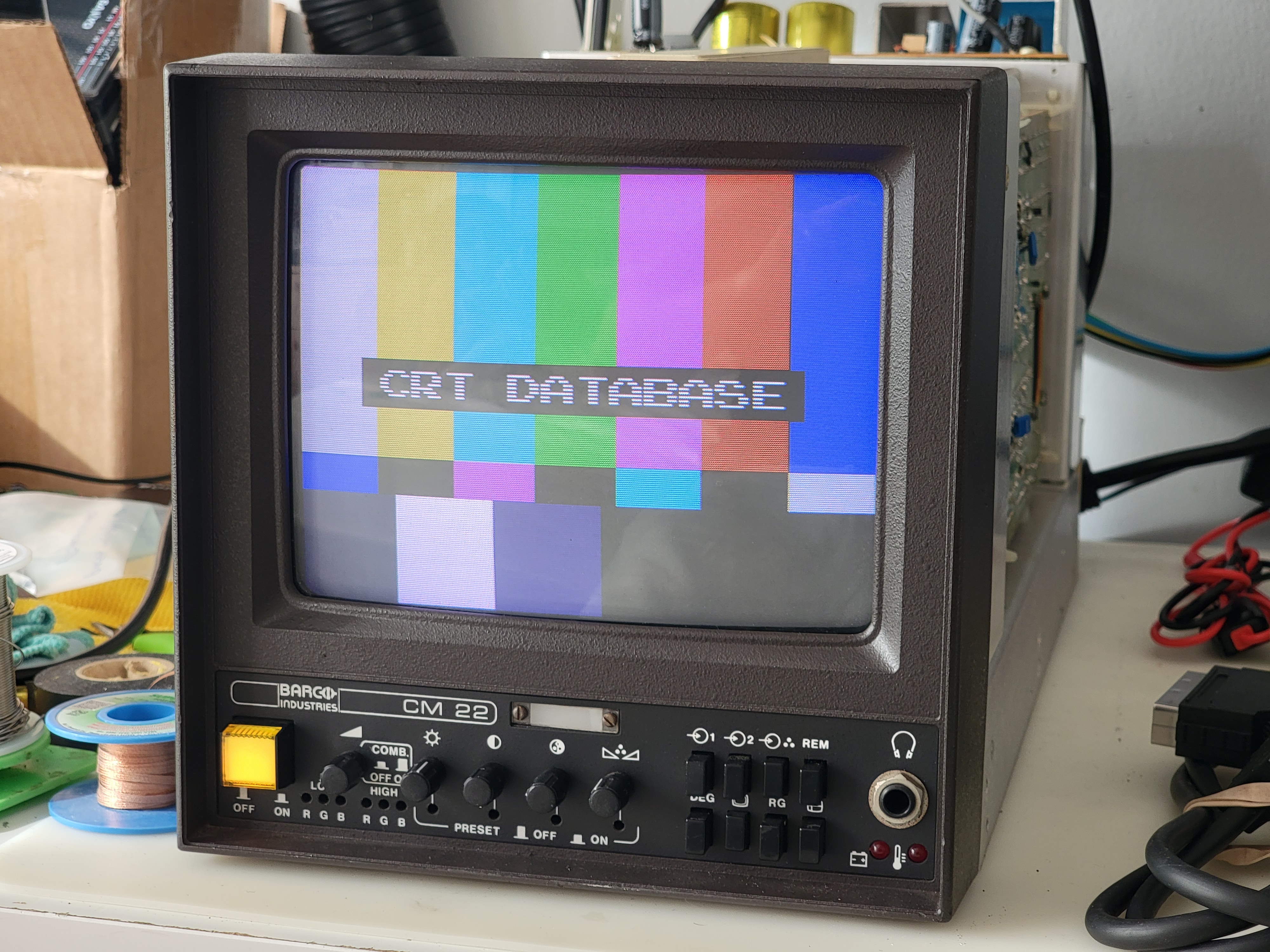 Barco CM-22 | CRT Database