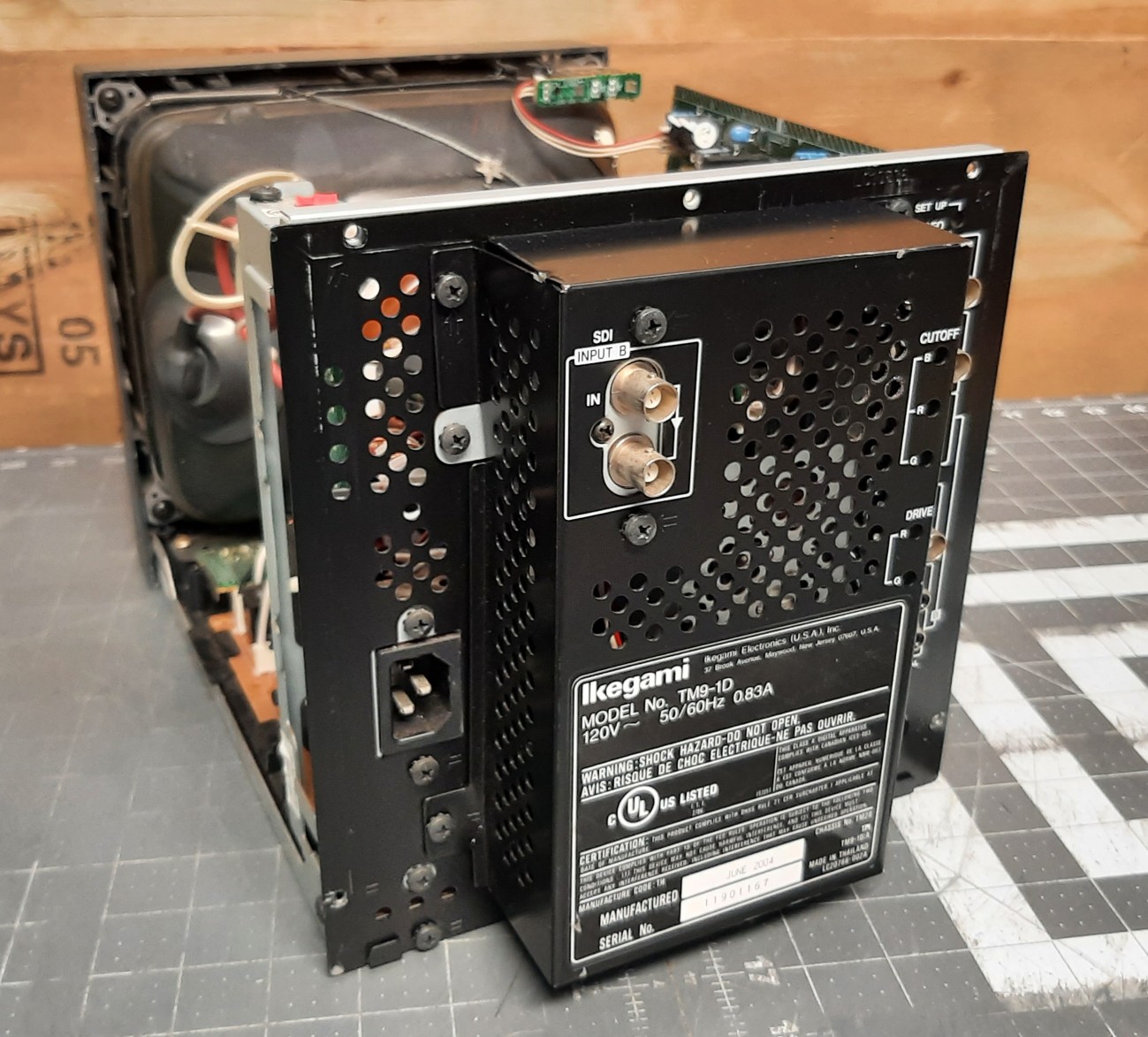 JVC TM-950DU S-Video input restoration | CRT Database