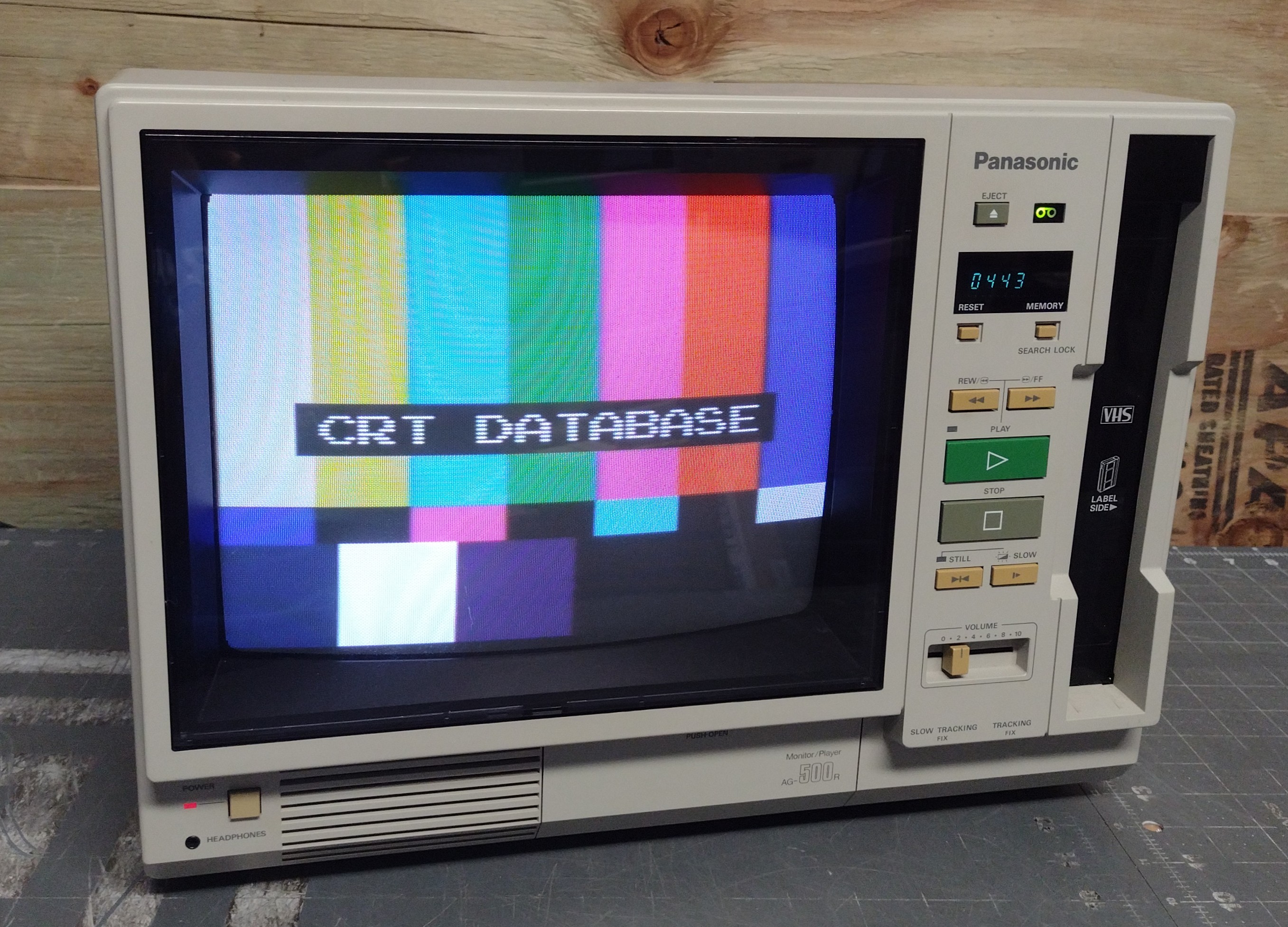 Panasonic AG-500R | CRT Database