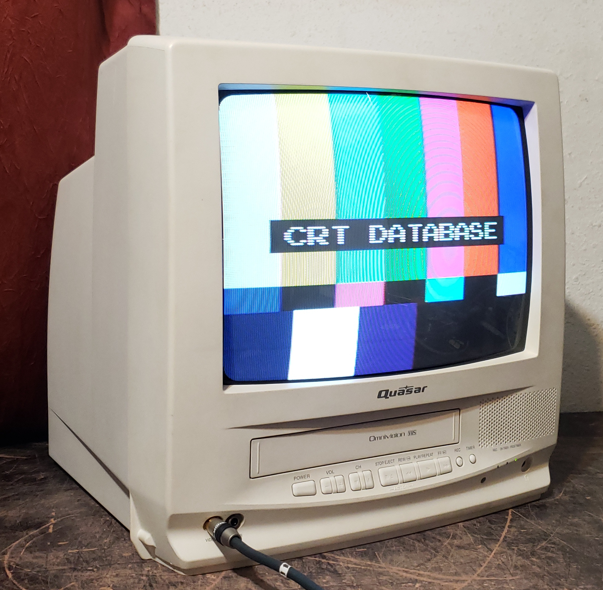 Quasar VV-1311W | CRT Database