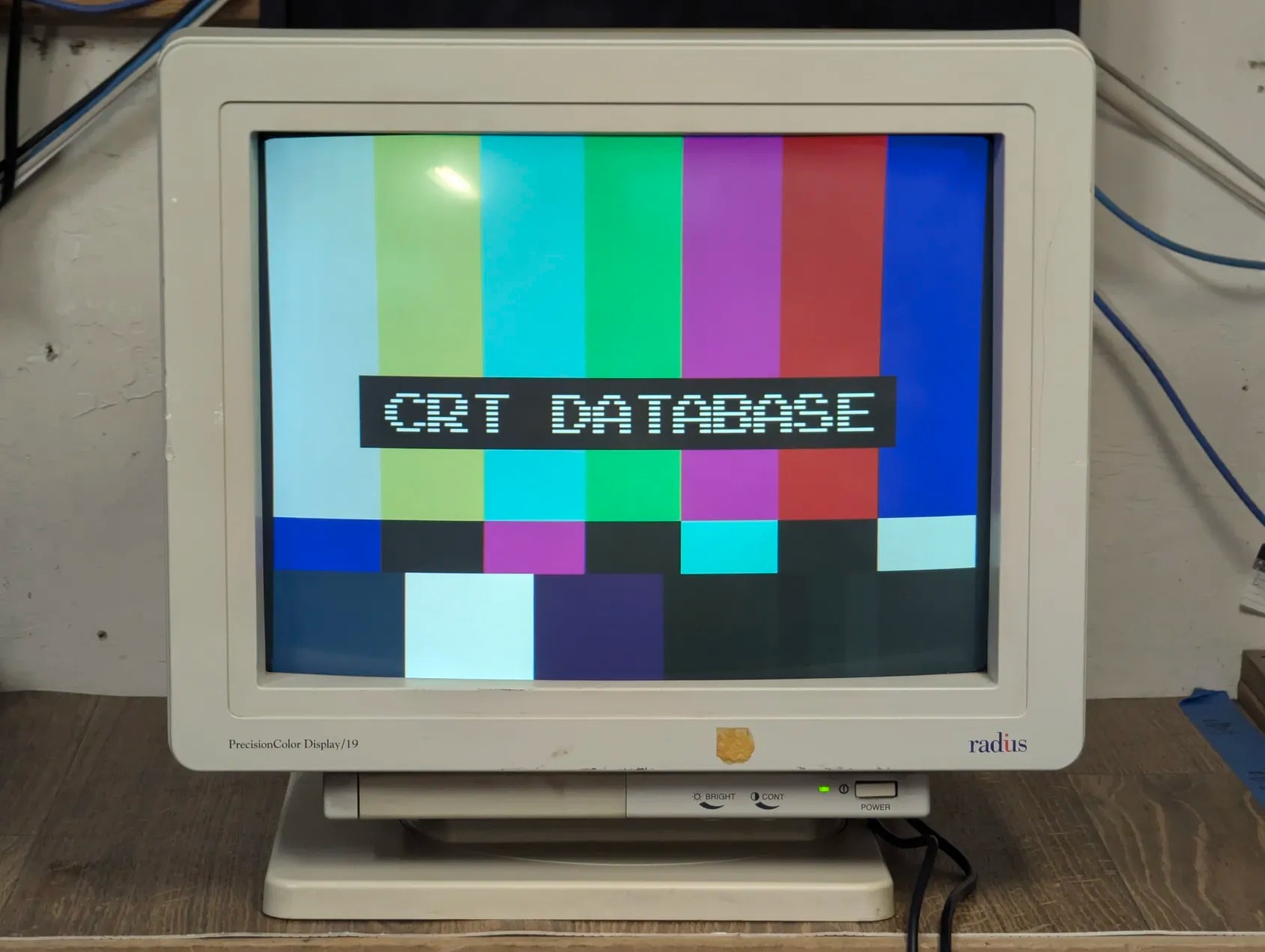 Radius Precisioncolor Display 19 Crt Database