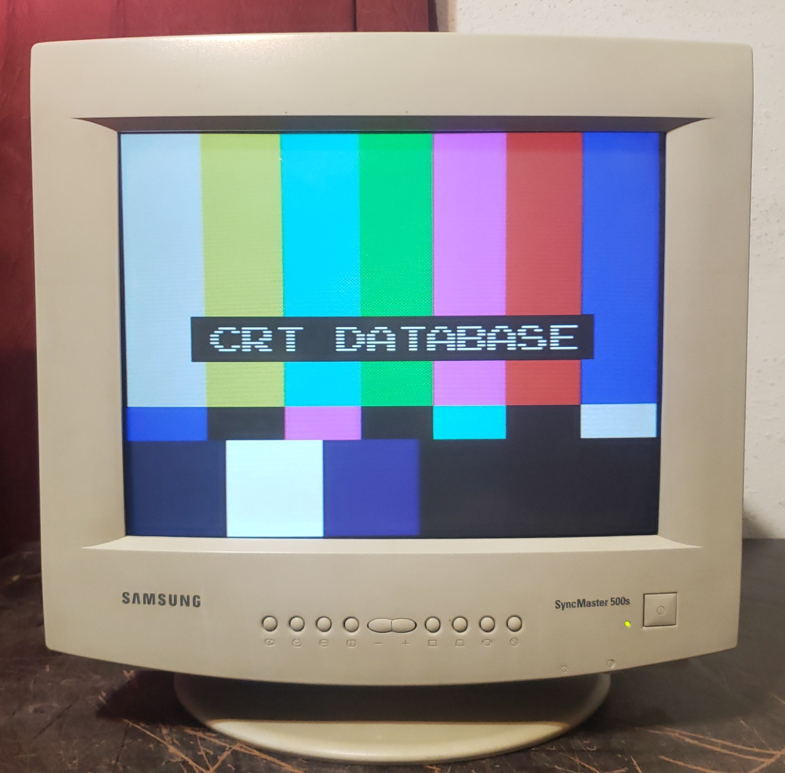 Samsung SyncMaster 500s | CRT Database