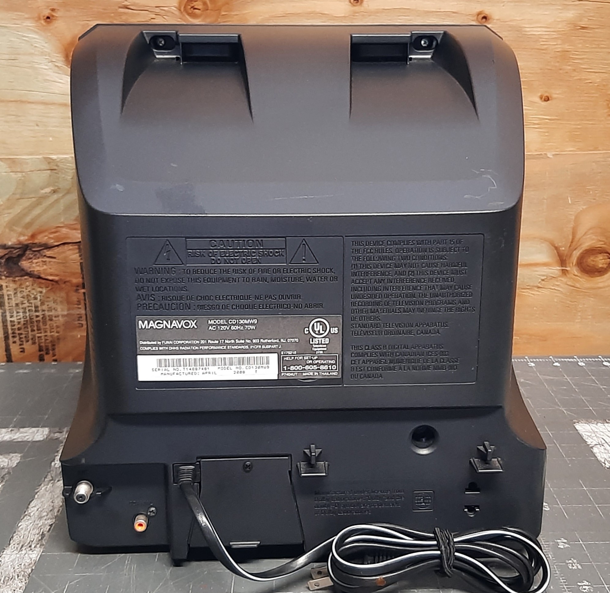 Magnavox CD130MW9 | CRT Database