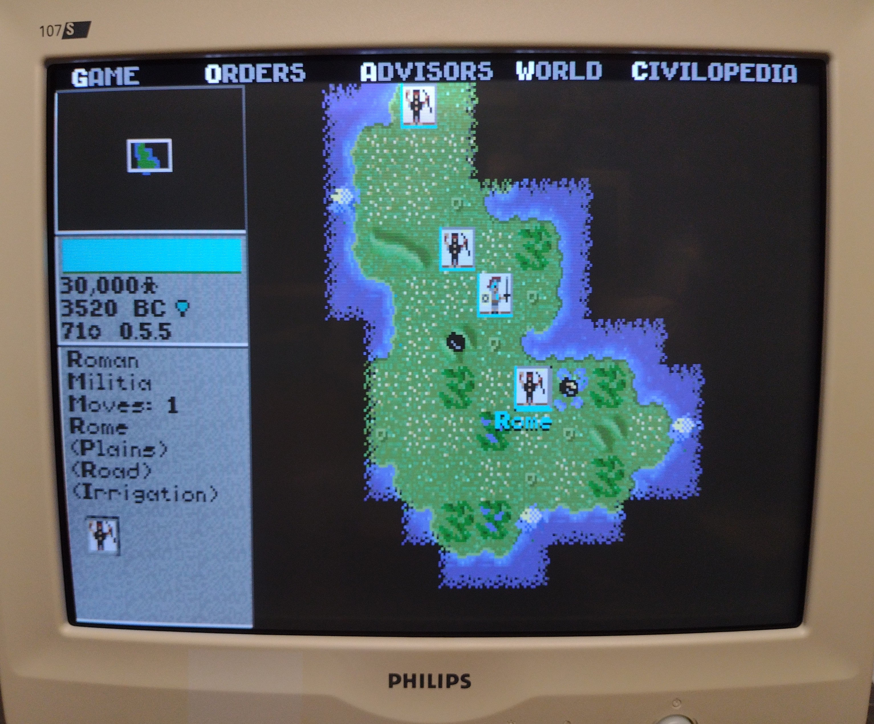 Philips 107S (107S11/74) | CRT Database