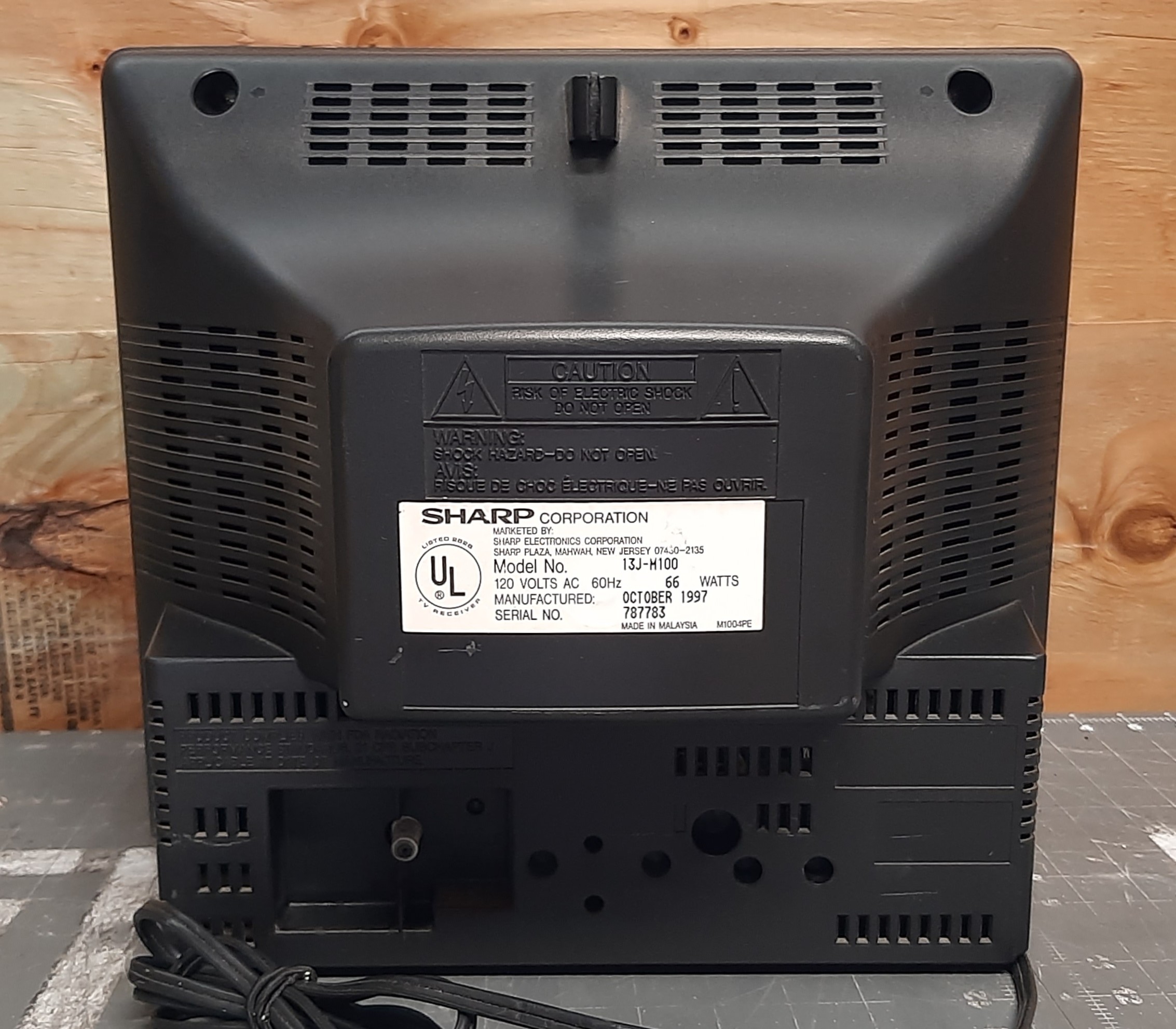 Sharp 13J-M100 | CRT Database