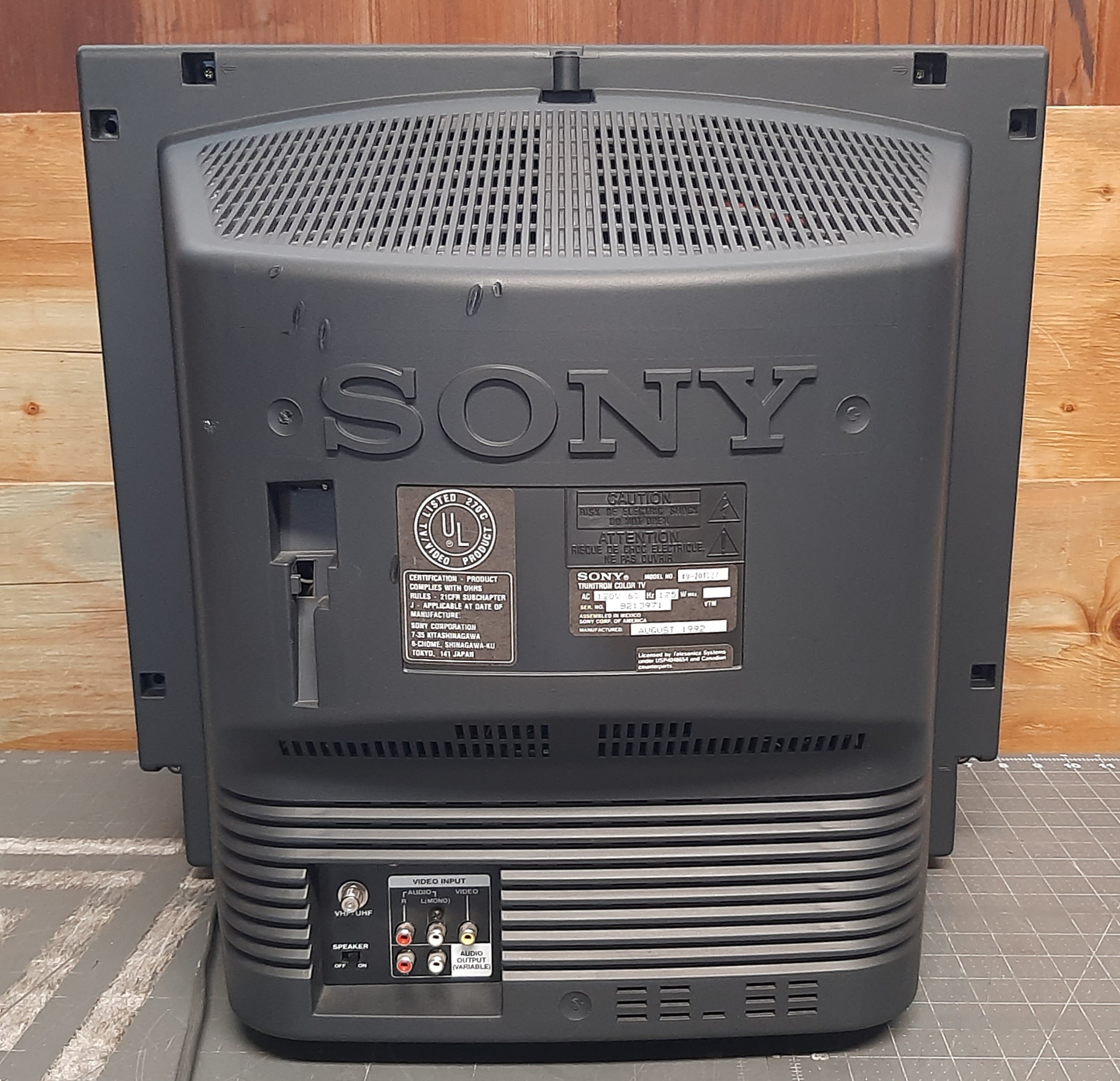 Sony KV-20TS27 | CRT Database
