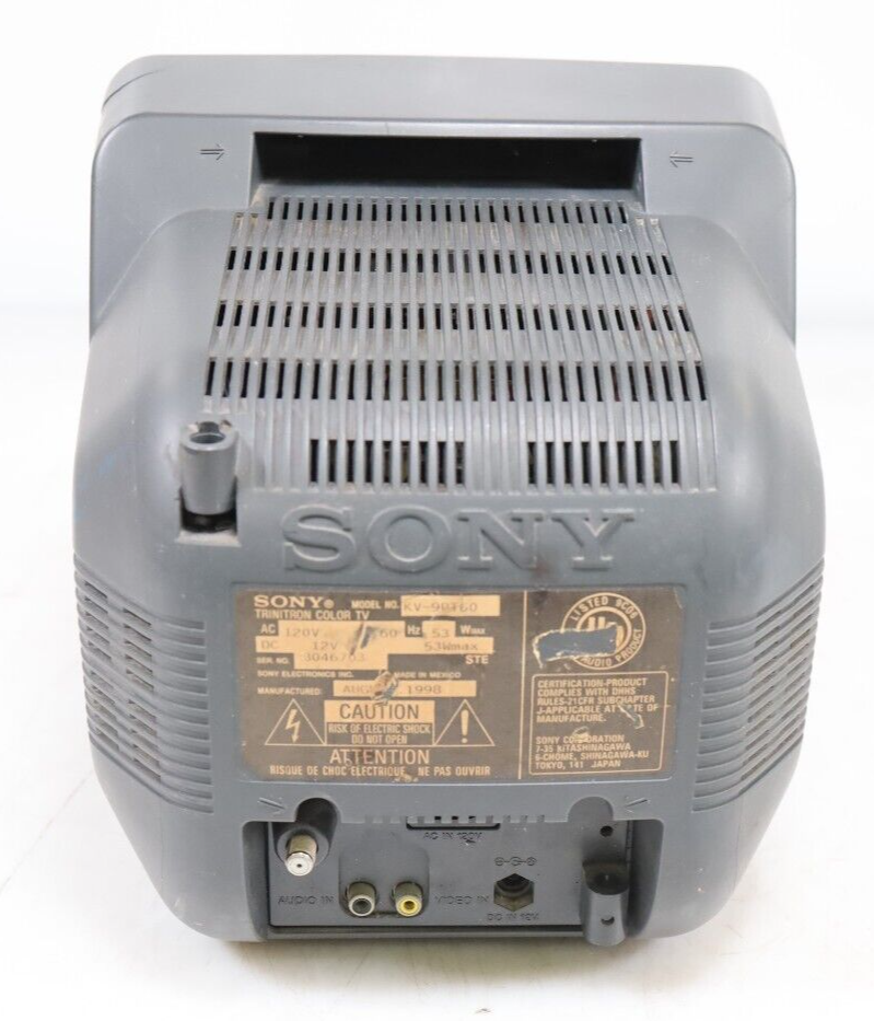 Sony KV-9PT60 | CRT Database
