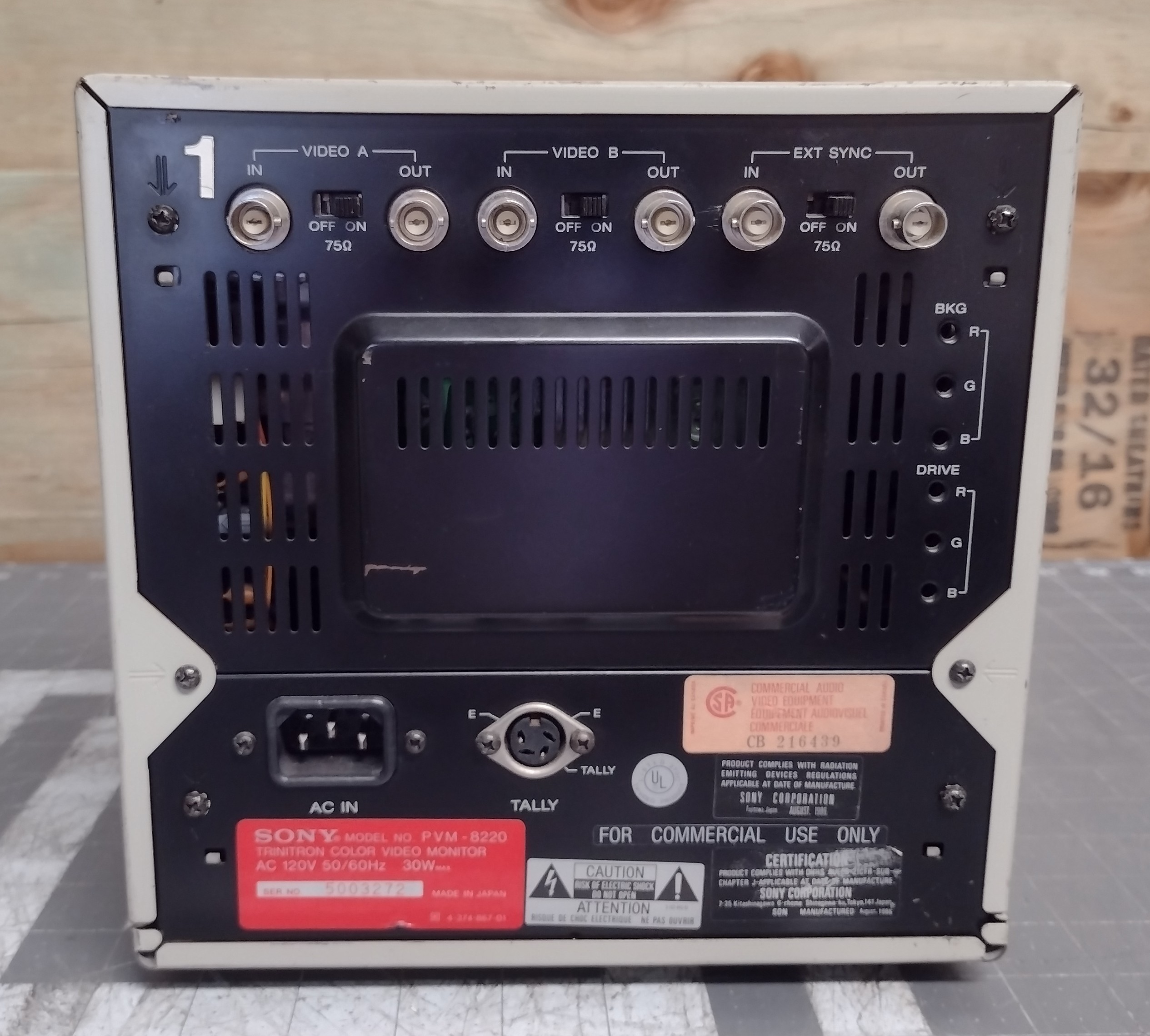 Sony PVM-8220 | CRT Database