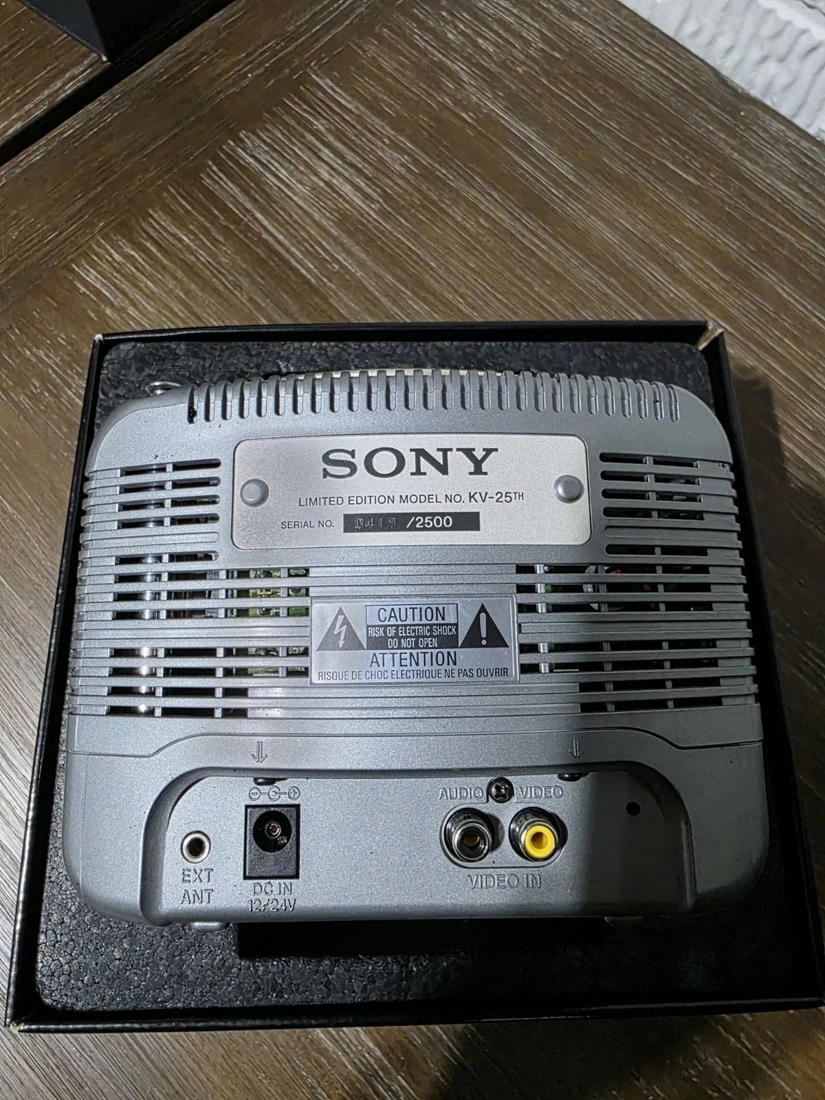 Sony KV-25th | CRT Database